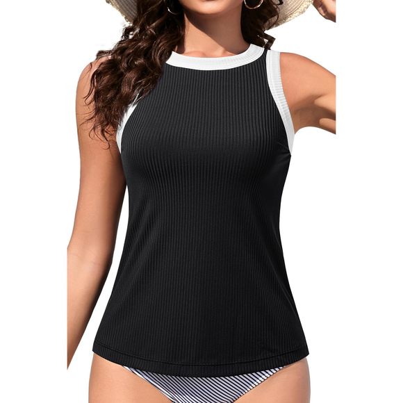 Aqua Eve | Swim | New Tankini Tops For Women High Neck Swimsuit Top ...